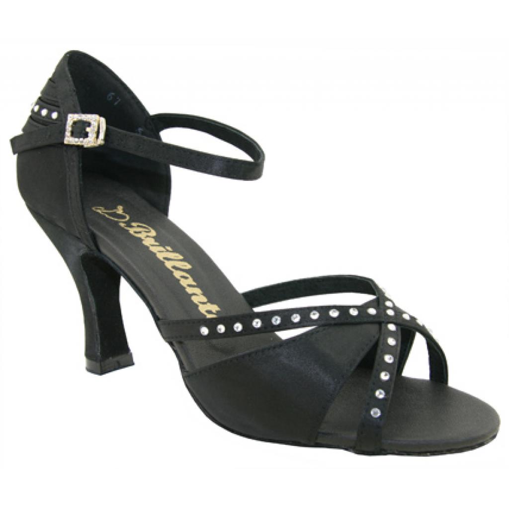 ALICE Ladies dancing shoes black 2.25" OR 3" Heel